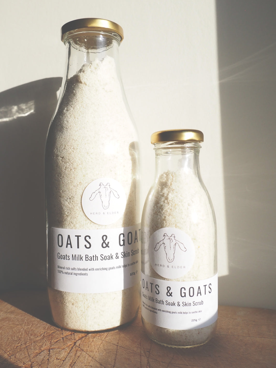 Goat Milk Bath Salts – Natural, Soothing & Handmade UK – Herd & Elder